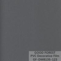 China Wallboard PVC Decorative Film Leather Grain Good Flowability for sale
