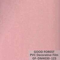 China Wallboard PVC Decorative Film Leather Grain Good Flowability for sale