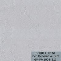 China Wardrobes Marble PVC Film Grain With 0.25 - 0.60mm Thickness for sale