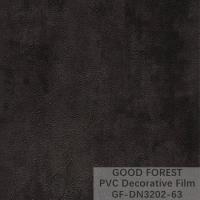 China Wardrobes Marble PVC Film Grain With 0.25 - 0.60mm Thickness for sale