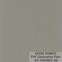 China Wallboard Frosted Decorative Film PVC Blister Film 300 - 500m Length for sale