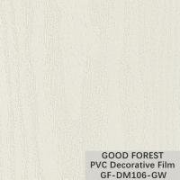 China GW PVC Decorative Film Wooden Grain PVC Furniture Film OEM Support for sale