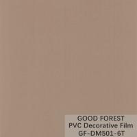 China ODM PVC Decorative Film Bright Paint Blister Wood Grain Film for sale