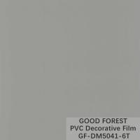 China ODM PVC Decorative Film Bright Paint Blister Wood Grain Film for sale