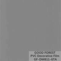 China ODM PVC Decorative Film Bright Paint Blister Wood Grain Film for sale