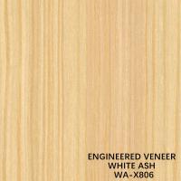 China Reconstituted Decorative Natural Ash Wood Veneer WA-X806 Fineline Grain Handicrafts for sale