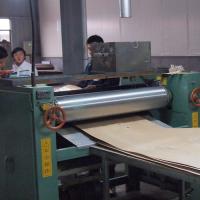 China White Apricot Flat Cut X21C Engineered Wood Veneer For Cabinet Face / Door Skin ODM for sale