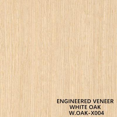 China Man Made Reconstituted Composite White Oak Wood Veneer X004 0.15-0.6mm For Plywood for sale