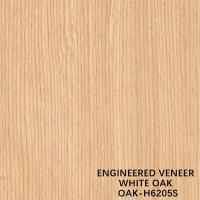 China Door Skin OEM Engineered Wood Veneer White Oak Yellow Vertical Grain H6205S 2500-3100mm for sale