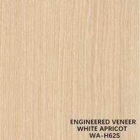China Reconstituted Composite Apricot Wood Veneer H62S Slice Cut Technics 0.15-0.55mm Straight Grain Of Good Quality For Doors for sale