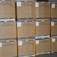 China Recon Wenge -5001Q/5003Q/3Q Wood Veneer Fine-Line Thickness 0.15-1.8mm Fleeced Back For Interior Doors And Windows for sale