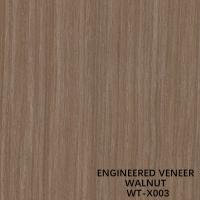 China Fancy Recomposed Black Walnut Wood Veneer X003 For Doors And Windows for sale