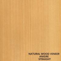 China Decoration Natural Anigre Wood Veneer Quarter Cut Straight Grain Aningre For Door And Windows for sale