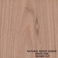China American Natural Oak Wood Veneer Flat Cut Crown Cut Grain AAA Grade Thickness 0.5-0.55mm For Cabinet Face China for sale