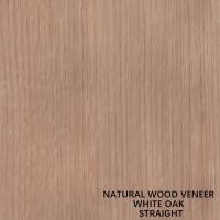 China American Natural Oak Wood Veneer Quarter Cut / Straight Grain AAA Grade Thickness 0.5-0.55mm For Cabinet Face China for sale