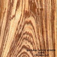 China West Africa Natural Zebra Wood Veneer Zebrano Flat Cut Crown Cut High Quality For Car Interior China Makes for sale