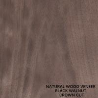 China American Natural Walnut Wood Veneer Flat Cut Crown Cut Grain For High Class Furniture Making Fsc China Manufacturer for sale