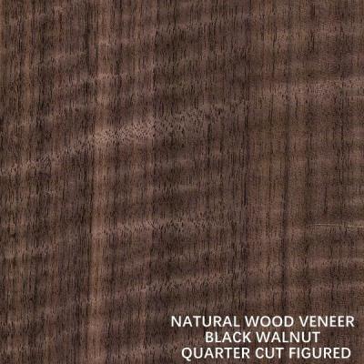 China American Natural Walnut Wood Veneer Quarter Cut Straight Figured For High Class Furniture Making Fsc China Manufacturer for sale