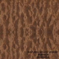 China Pommele Grain Africa Natural Bubinga Wood Veneer 0.5mm For Musical Instruments for sale