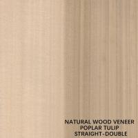 China American Natural Poplar Wood Veneer Quarter Cut Double Color For Decoration for sale