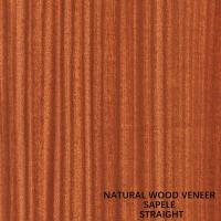 China Quarter Cut Straight Africa Natural Sapele Wood Veneer For Faces And Parquet Flooring for sale