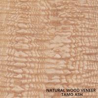 China 0.5mm Thickness Natural Tamo Ash Veneer For Car Interior And Musical Instrument for sale