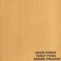 China Fancy Plywood Natural Wood Veneer Sheet Anigre Straight Grain Paint-Free Board 18mm Thickness For Furniture for sale