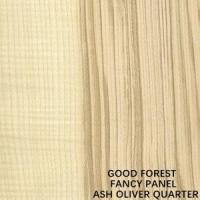 China Fancy Panel Faced Natural Ash Oliver Quarter Cut Straight Grain Length 2745mm Paint Free For Cabinet And Furniture for sale