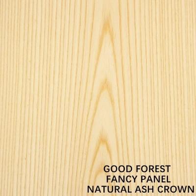 China Faced Natural Ash Crown Wood Veneer E0/E1 Fancy Plywood / Mdf / Chipboard for sale