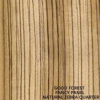 China Fancy Panels Zebra Wood Veneer Quarter Grain Standard Size 2440*1220 Mm Good Supply Capacity From China Manufacturer for sale
