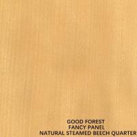 China Fancy Plywood Natural Steamed Beech Quarter Wood Veneer 3/5/9/12/15/18/25mm Thickness For Cabinet And Floor Factory for sale