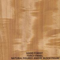 China Natural Figured Anigre Block Figure Fancy Plywood Good Quality For Door And Windows Panel E1/E2 Grade China Factory for sale