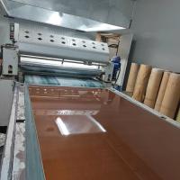 China Fancy Plywood Natural Sapele Wood Veneer Crown Grain 5 / 9 / 12 / 15 / 18 / 25 / 30mm for sale