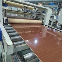 China Faced Natural Hickory Wood Veneer Special Bicolor Straight Grain 2440 / 2745mm for sale