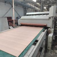 China Faced Natural Hickory Wood Veneer Special Bicolor Straight Grain 2440 / 2745mm for sale