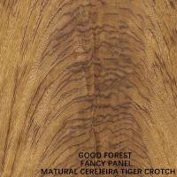 China Specially Cerejeira Tiger Crotch Wood Veneer 2440x1220 2745mm For Hotel for sale