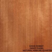 China Base MDF / Chipboard / Particle Board Based Panel Makore Wood Veneer 2440x1220mm for sale