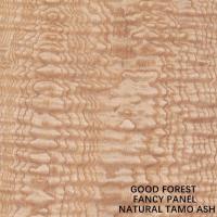 China Hotel Decoration Fancy Plywood Tamo Ash Veneer Crown Cut Grain Paint Free 2745x1220mm for sale