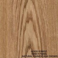China Chinese Ash Crown Cut Natural Wood Veneer Indoor Decorative Board Grade E1 / E0 for sale