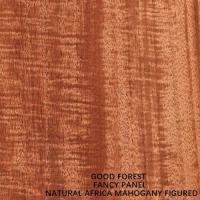 China Natural Mahogany Wood Veneer Fancy Plywood Board Mdf Figured Grain 2745mm Length for sale