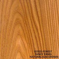 China Fancy Natural Elm Crown Wood Veneer Plywood MDF Chipboard Standard Size 2440*1220mm For Door And Furniture E1 E0 P1 P2 for sale