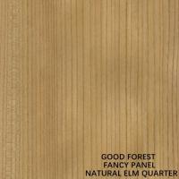 China Faced Natural Elm Wood Veneer Straight Grain Decoration Panels With Mdf Particle Board Paint Free For Furniture for sale