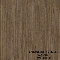 China Artificial Walnut Engineered Wood Veneer For Furniture And Cabinet Face 3100mm Length WT-H2511 for sale