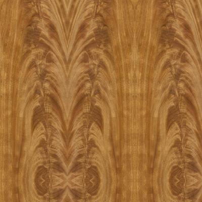 China Hotel Decoration Specially Cerejeira Wood Veneer Crotch Grain 2440 / 2745mm for sale