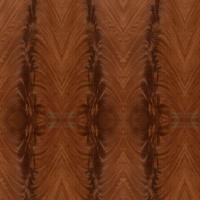 China Hotel Decoration Natural Mahogany Wood Veneer Un Normal Crotch Grain Man Made for sale