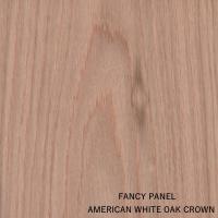 China MDF Faced Natural Oak Crown Wood Veneer 2440/2745mm Lengthened Size Grade E0/E1 From China Manufacturer for sale