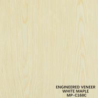 China White Maple Reconstituted Wood Veneer 168S Crown Cut 0.15-0.55mm for sale