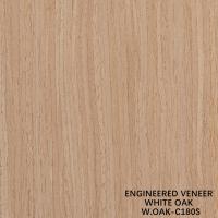 China Fancy Recomposed Wood Veneer Sheets White Oak 108DS Lengthened 2500-3100mm For Decoration for sale