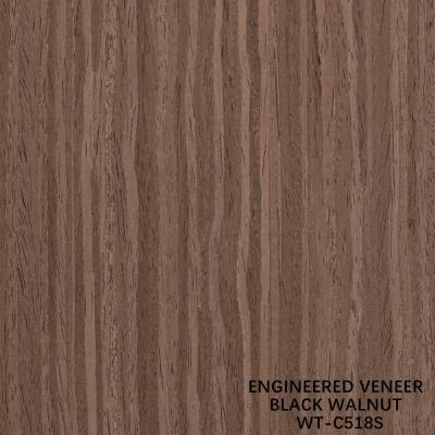 China 0.60 Mm Engineered Wood Veneer 518s / 518c For Interior Doors And Cabinet Face for sale
