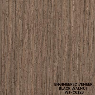 China Fancy Recomposed Wood Veneer Straight Walnut 612S/682S/803S For Plywood 3100mm for sale